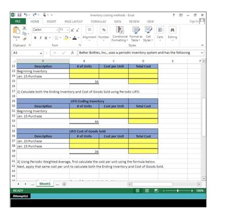 solved 2 667 points comparing inventory costing methods