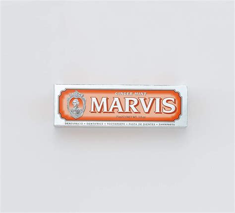 Marvis Ginger Mint Toothpaste 3 8 Oz Freshens Breath With Natural Ingredients Buy Now With