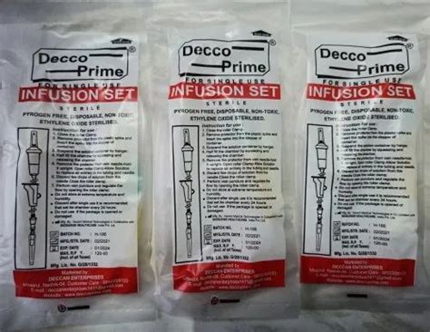 Pvc Iv Set Disposable For Hospital At ₹ 490pack In Nashik Id