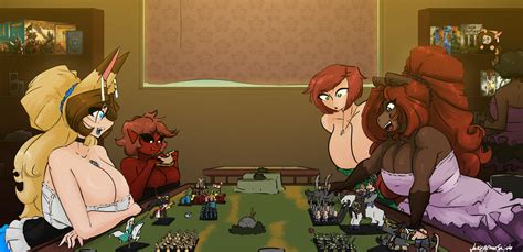 Rule 34 5girls Amulet Anthro Big Breasts Black Eyes Black Hair Black Sclera Blue Eyes Boob