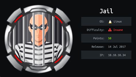 hack the box — jail write up jail is a hack the box linux machine