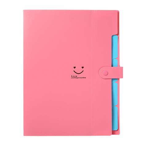 Accordion File Organizer With 5 Pockets Expanding Folder With Labels Portable Document Paper