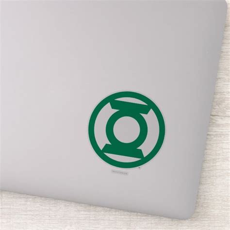 Green Lantern Logo Sticker Ad Affiliate Logo Sticker Created