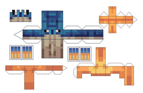 The Crab Minecraft Papercraft By Coolskeleton953 On Deviantart
