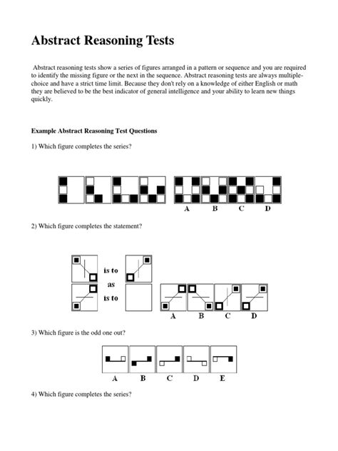Abstract Reasoning Pdf Abstraction Reason
