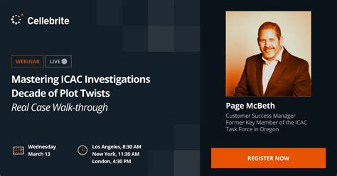 Cellebrite On Linkedin Mastering Icac Investigations Decade Of Plot
