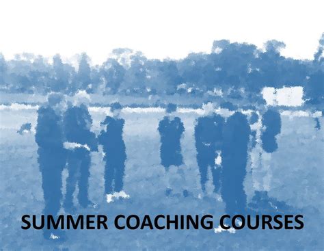 Summer Coaching Courses Available Now Manly Warringah Football Association