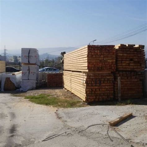 ხის მასალა ნედლი და მშრალი ხის მასალა