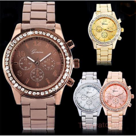 Blinging Boyfriend Crystal Watch From Category Watches Trendi
