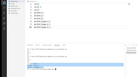 Program For All Number Datatypes Pythonfull Explanation For Int Float