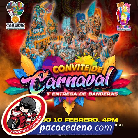 Carnaval Yautepec 2024 Paco Cedeño