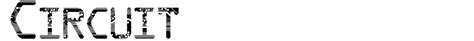 Circuit Font Download