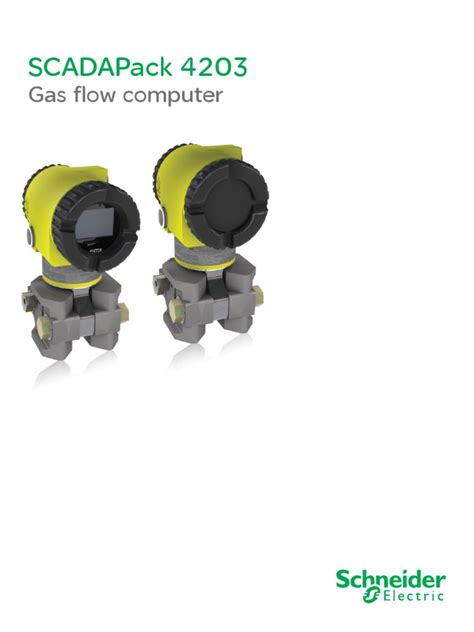 Scadapack 4203 Pdf Pdf Pressure Measurement Electrical Connector