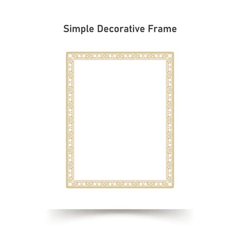 Simple Square Border