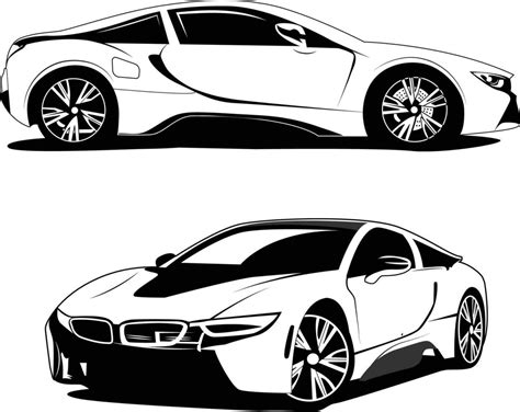 Sports Car Vector 23605977 Vector Art At Vecteezy