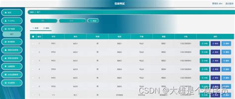 基于springboot实现在线考试系统演示【附项目源码 论文说明】分享 springboot在线演示 csdn博客