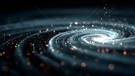 추상 블루 디지털 배경