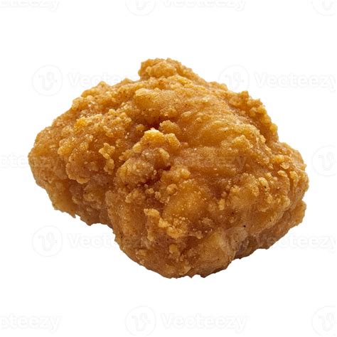 Crispy Chicken Nugget On White Background 52650799 Png