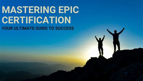 Epic Certification Your Ultimate Guide To Healthcare It Success