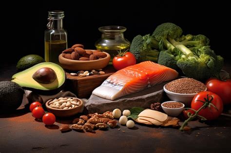 Premium Photo Delicious Ingredients For Keto Diet