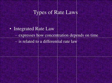 PPT Types Of Rate Laws PowerPoint Presentation Free Download ID 1058432
