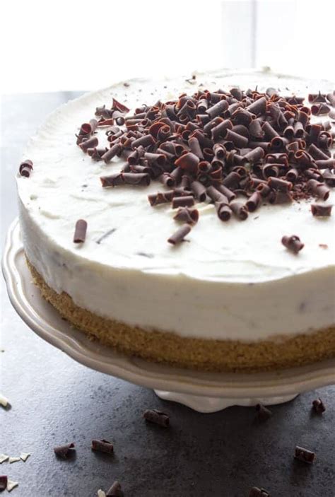 Chocolate Chip Frozen Yogurt Cake Recipe An Italian In My Kitchen