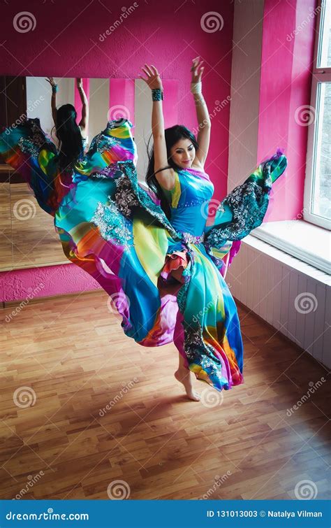 Beautiful Belly Dancer Woman Stock Image Image Of Dress Fashion