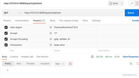 Springboot 集成quartz实现持久化定时接口调用任务quartz 持久化 Csdn博客