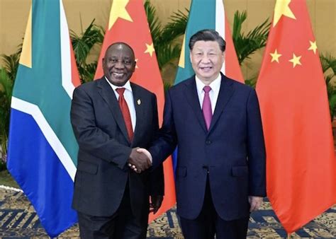 L Afrique du Sud et la Chine veulent renforcer leur coopération