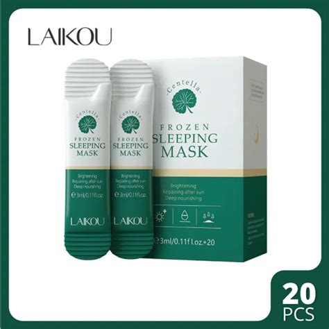Laikou Centella Frozen Sleeping Mask 20 Pcs Zdrop