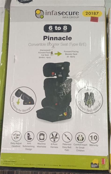 Infasecure Convertible Booster Seat Cs7413bb Hmr Shop N Bid