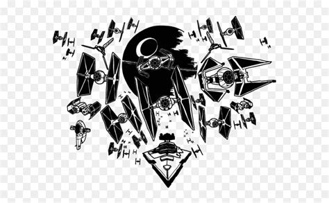 Star Wars Ship Stencil