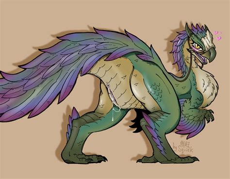 Rule 34 Bird Wyvern Bodily Fluids Capcom Dinosaur Dragon Dripping Dromaeosaurid Feathered