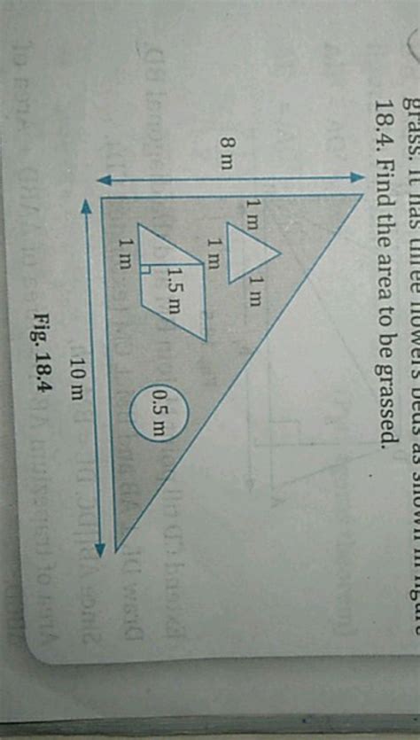 184 Find The Area To Be Grassedfig 184 Filo