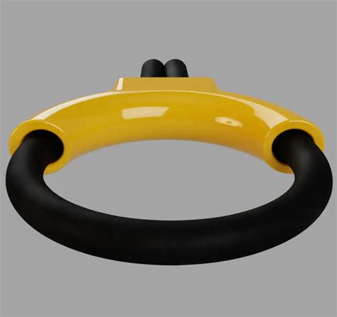 Estim Penis Play Conductive 6mm Rubber Cock Loop And Insulator 2mm Plug