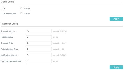 Configuringlldp