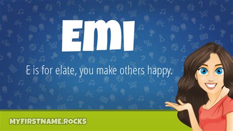 Emi First Name Personality And Popularity