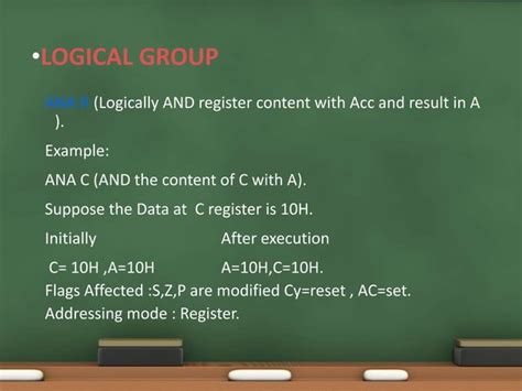 instruction set 8085 pptx programming languages computing