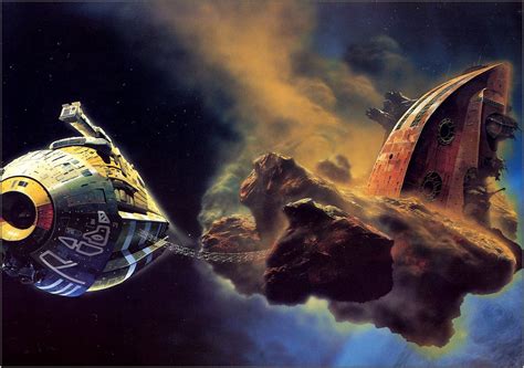 A Small Collection Of Chris Fosss Spaceships He Was An Illustrator