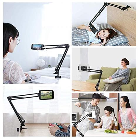 タブレット スタンド タブレット アーム スタンド 横縱き 寝ながら Ipad Iphone アーム ベッド用 360回転の スマホ