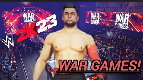 Wwe 2k23 Myrise Part 8 Wargames Youtube