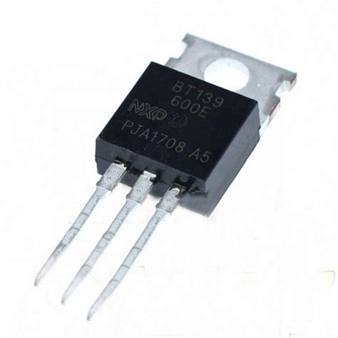 Kit 1000 Peças Transistor Triac Bt139 600e To 220 Transistores Achei