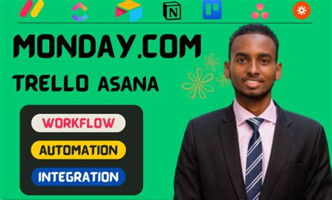 Monday Crm Notion Asana Trello Clickup Airtable Board Form Workflow