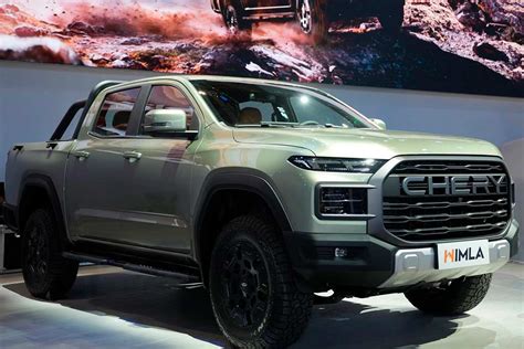 Для рамного пикапа Chery Himla анонсировали широкую гамму силовых установок