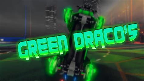 Rocket League Forest Green Dracos Showcase Youtube