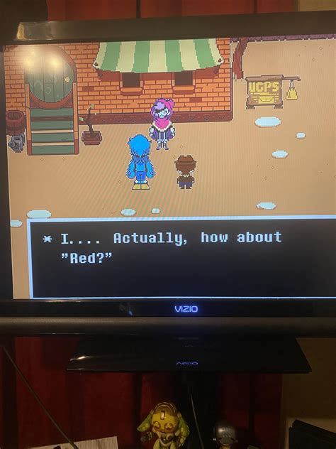 Is This A Nod To The Undertale Red Fangame Or Is It Just Something