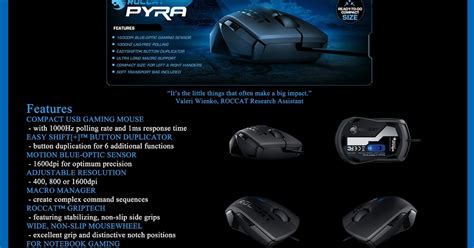 Dot Technology Harga Roccat Pyra Wired