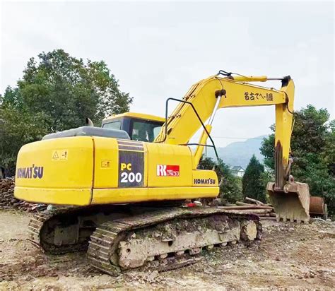 Komatsu Used Pc200 7 Crawler Excavator Machine Price For Sale Machmall