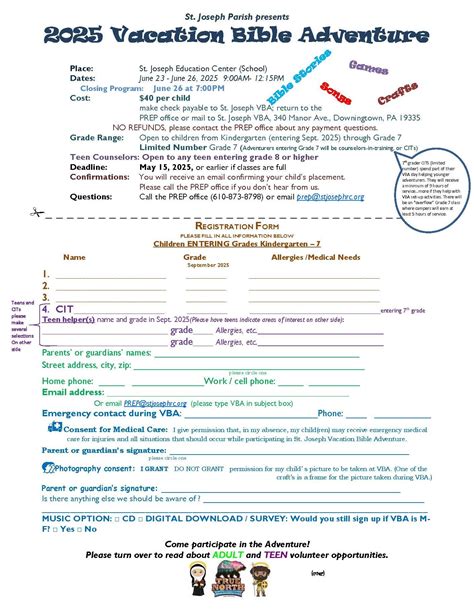 Vba St Joseph Parish Downingtown Downingtown Pa
