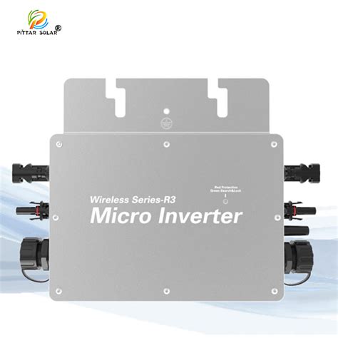 Micro Solar Inverter W On Grid DC To AC For Solar Energy System MPPT IP Pure Sine Wave